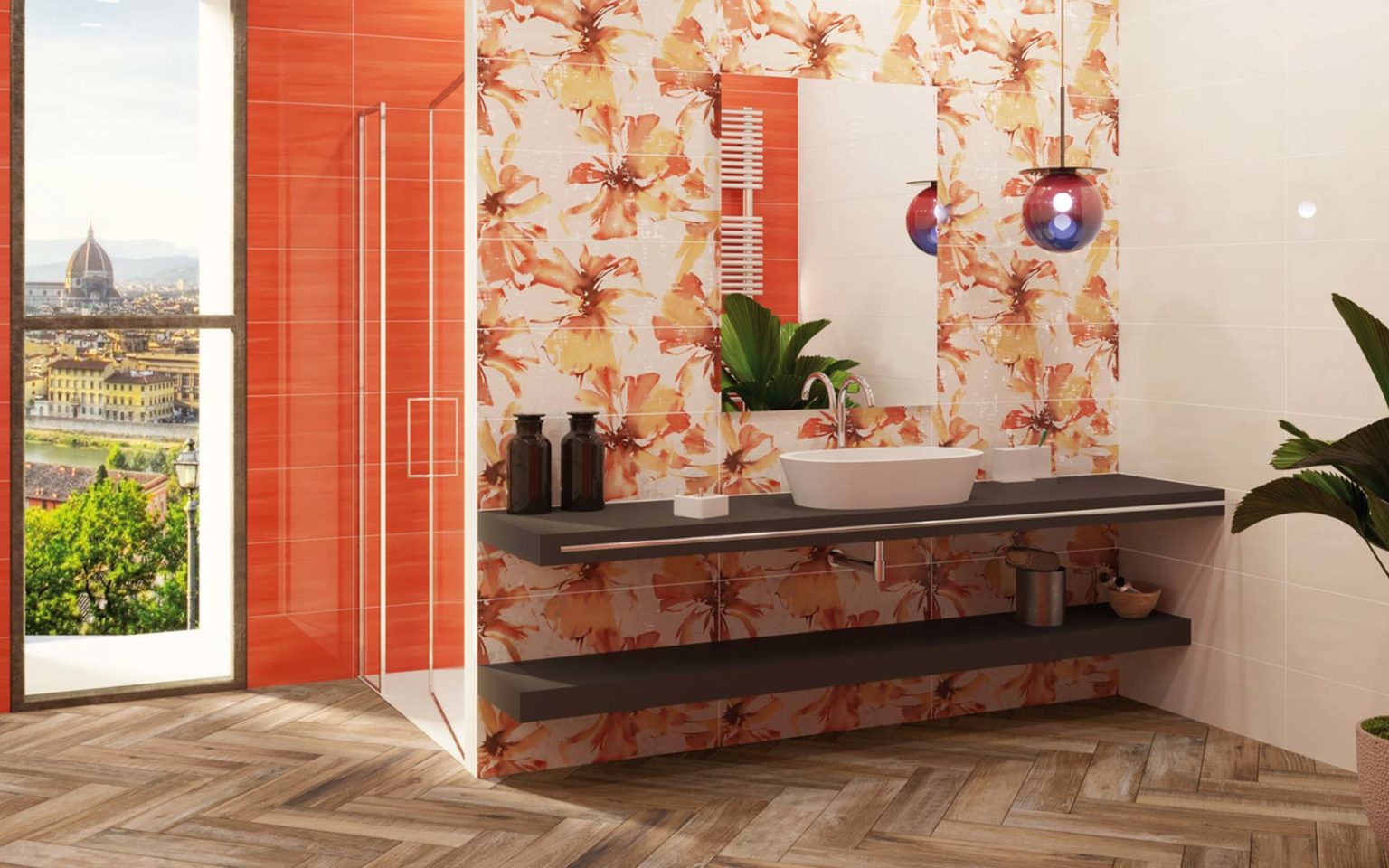 Kopalnice s pravo keramiko so lahko estetske in domiselne.